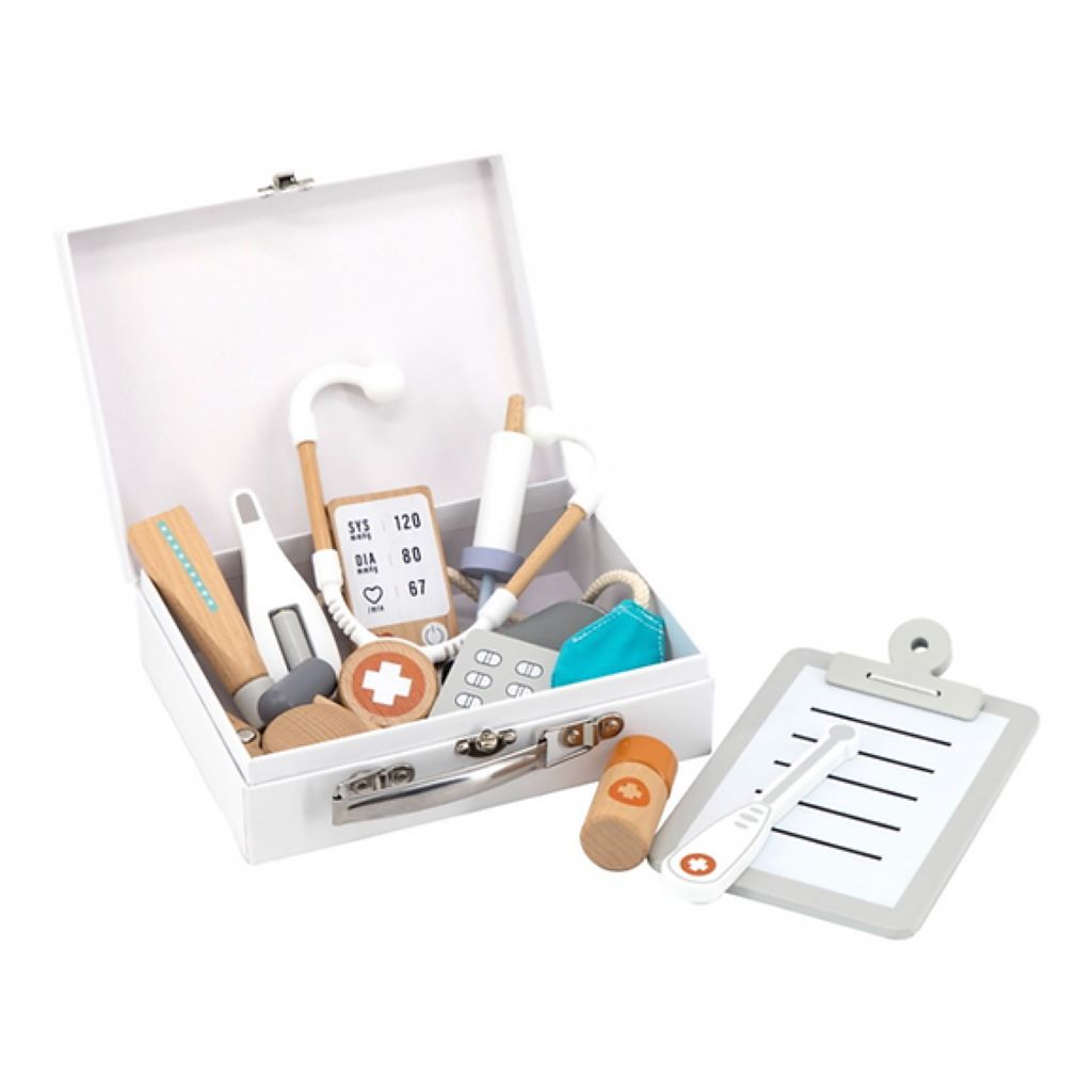 TRYCO WOODEN MEDICAL SET WITH CASE – Precious Cargo